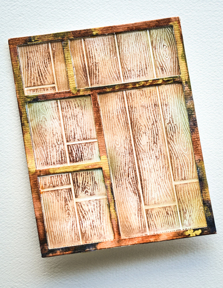 Memory Box EF1040 Vintage Tray 3D Embossing Folder and Die – Sharin ...